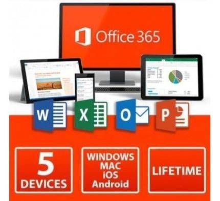Office 365 Pro Plus Account For Windows/Mac/Android/Ios (5 Device ...