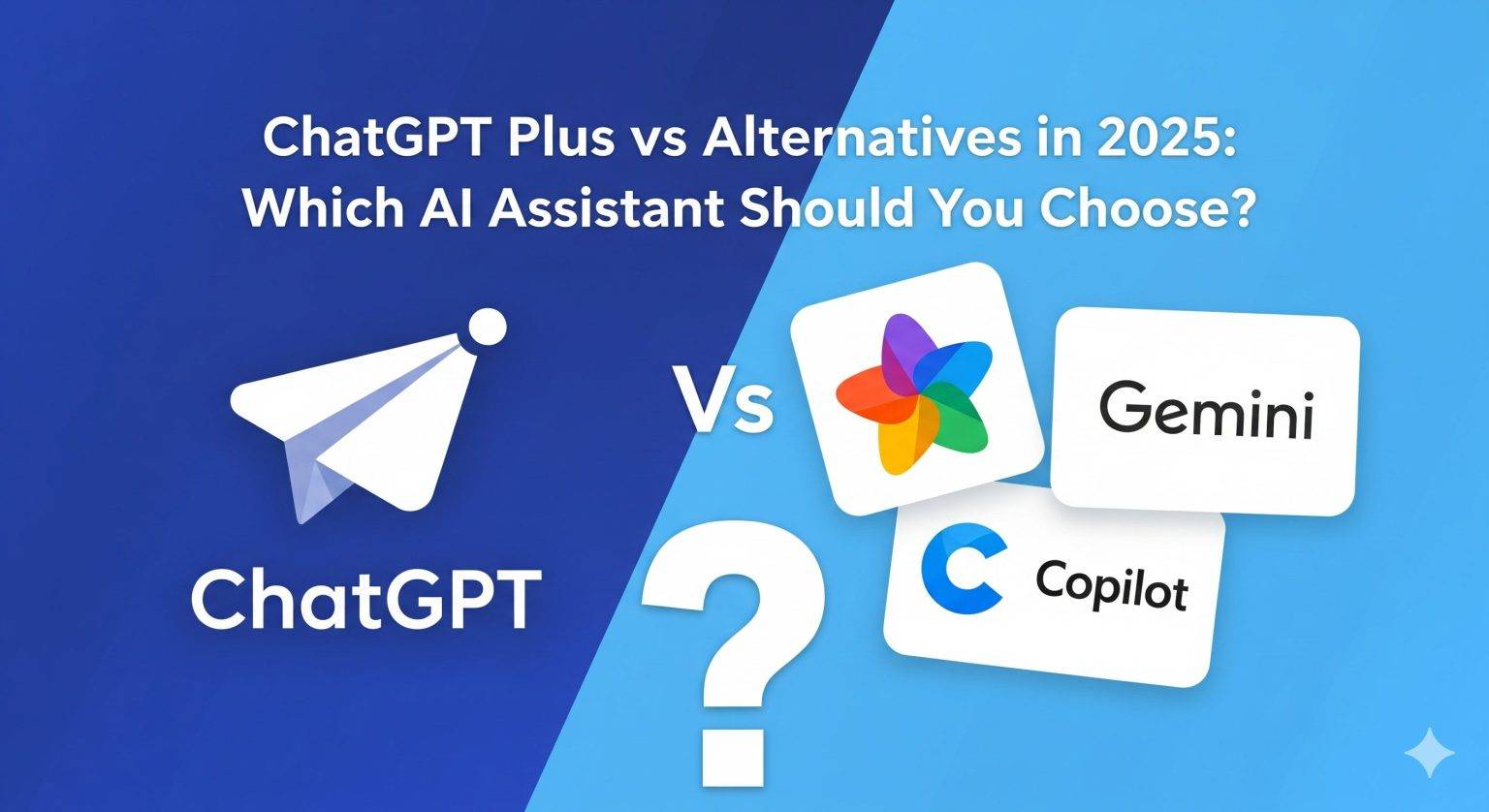 ChatGPT Plus vs Claude, Perplexity & Gemini in 2025 – Which AI Assistant is Best?